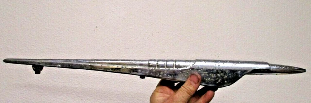 1950 1951 BUICK Roadmaster Hood Ornament Missile Bomb Site Hot Rod Rat ...