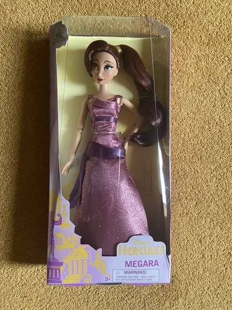 DISNEY STORE MEGARA Meg Hercules Classic Doll 30cm Barbie Style New £16 ...