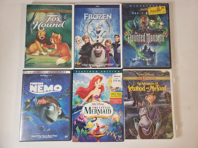 DISNEY ANIMATED DVD movie lot of 11 £9.52 - PicClick UK