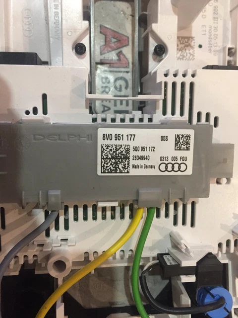 AUDI A3 8V 2012-2018 INNEN DACHLEUCHTE WANNE DACHVERSION 8V0951177 ...