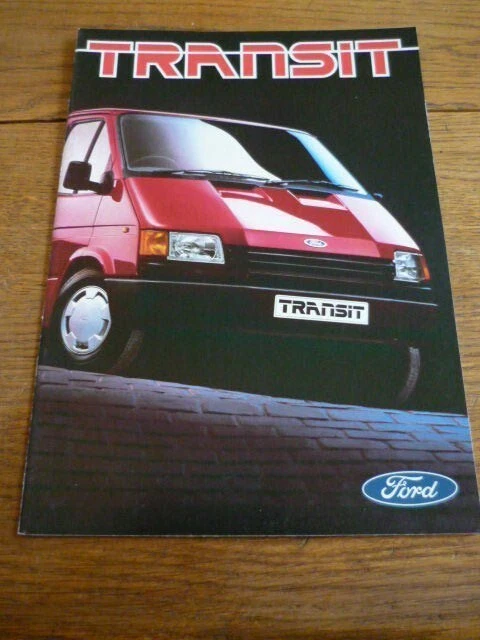 FORD TRANSIT VAN Brochure 1986 £9.99 - PicClick UK