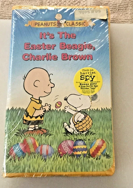 PEANUTS CLASSIC ITS The Easter Beagle Charlie Brown Vhs Tape Clamshell ...
