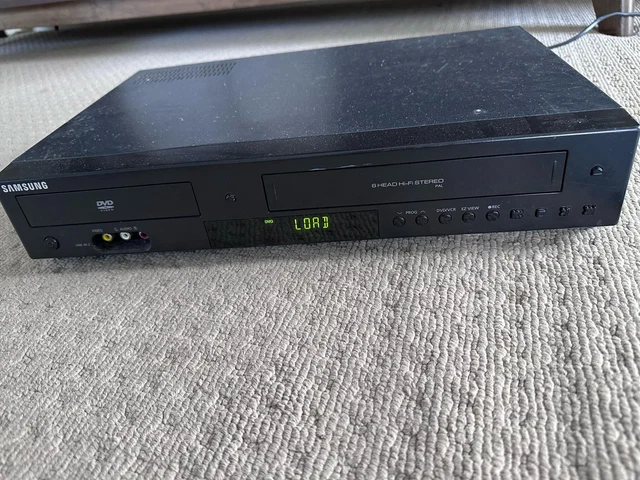 SAMSUNG DVD VHS VCR Combo Player DVD-V6800 FOR WITH MANUAL PARTS ONLY ...
