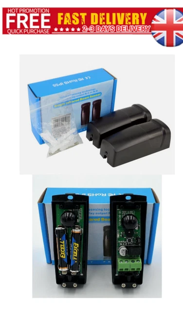 PHOTOCELL INFRARED SAFETY Beam Sensor Roller Shutter Gate BENINCA FAAC ...