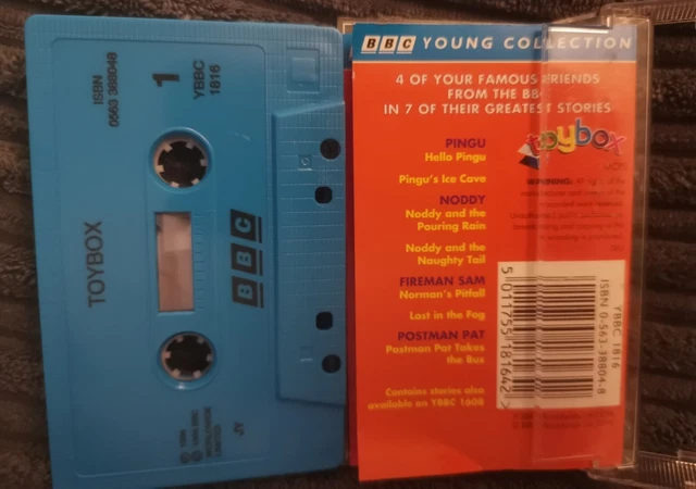 BBC TOYBOX - Pingu/Noddy/Fireman Sam/Postman Pat (Audiobook Cassette ...