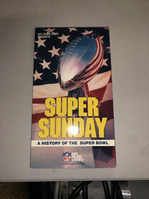 SUPER SUNDAY: A History of the Super Bowl VHS (1988) Sealed £6.32 ...