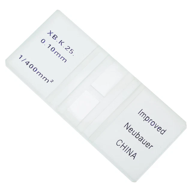 HAEMOCYTOMETER SLIDE MICROSCOPE Counting Chamber Hemocytometer Cell £10 ...