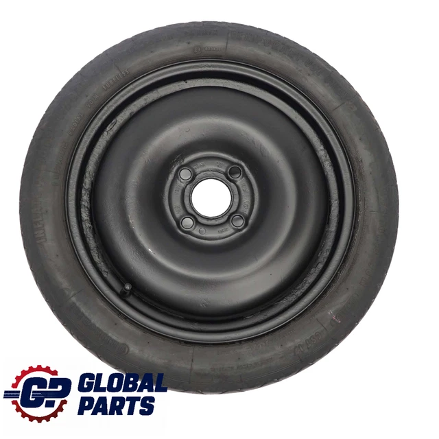 MINI COOPER R50 R55 R56 Roue de secours compacte Acier Noir 115/70 R15 ...