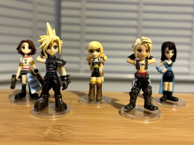 FINAL FANTASY VII, VIII, X and XII Mini Figure Set Square Enix (Pre ...