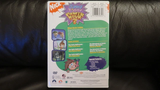 JIMMY TIMMY POWER Hour 2 DVD 2006 Fairly Oddparents Jimmy Neutron ...