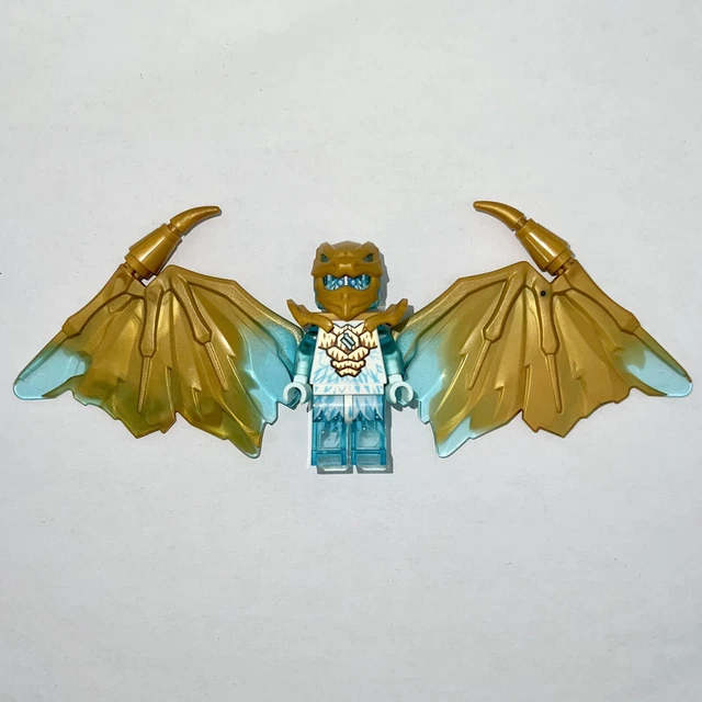 GENUINE LEGO NINJAGO Golden Dragon Zane 2022 Minifigure With Wings ...