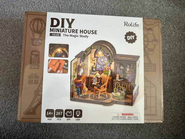 BRAND NEW ROLIFE DIY Miniature House - The Magic Study £21.50 - PicClick UK