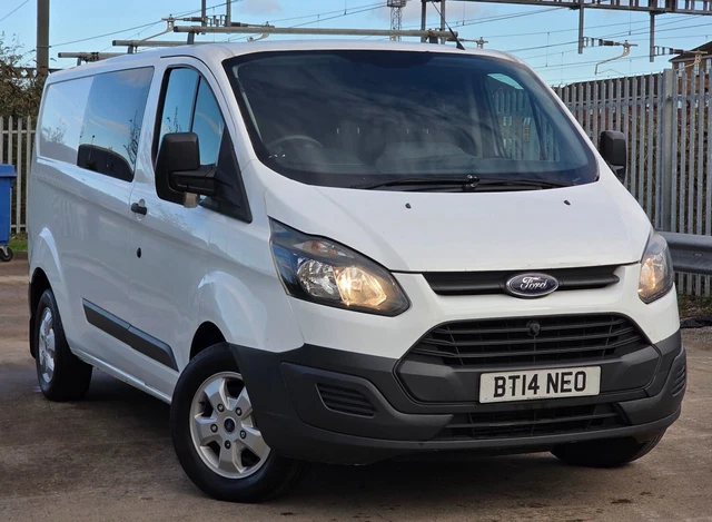 2014 FORD TRANSIT Custom 2.2 TDCi 100ps Low Roof Van Crew Cab 6 Seats ...