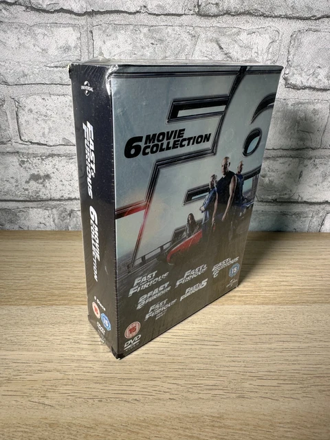 FAST AND FURIOUS 1-6 Movie Collection DVD Boxset Sealed NEW Paul Walker ...