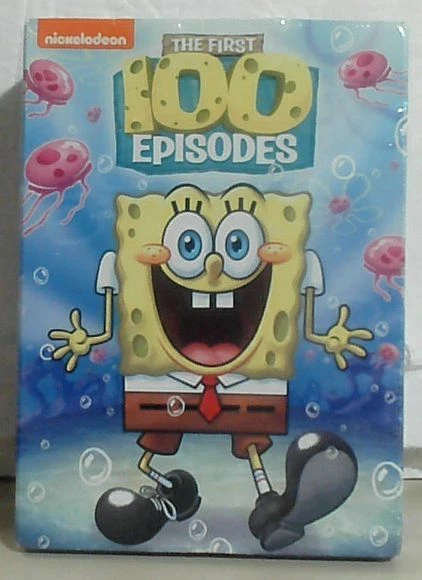 NEW NICKELODEON SPONGEBOB SquarePants First 100 Episodes Season 1-5 $42 ...