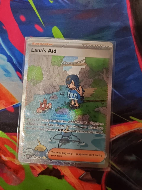 POKEMON TWILIGHT MASQUERADE - Lana's Aid Special Illustration Rare (219 ...