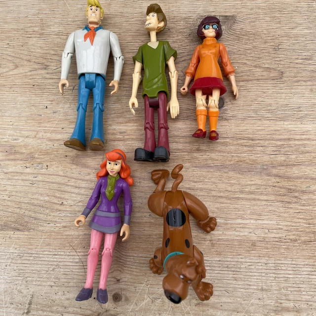 Scooby Doo Figure Bundle Complete Hanna Barbera Mystery Solving Crew