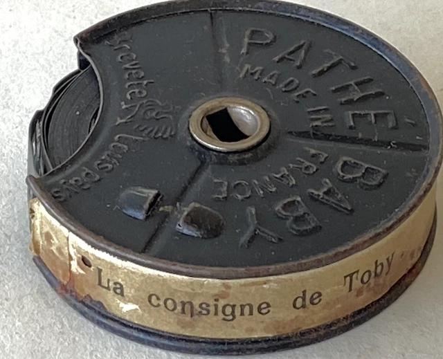 FILM PATHE BABY 9,5mm LA CONSIGNE DE TOBY 252 1 bobine RARE EUR 12,00 ...