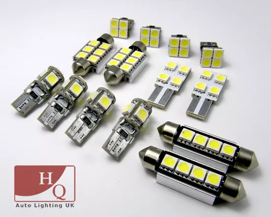 INTERIOR LED SMD Bulbs KIT BLUE CAN BUS fit Mercedes E class W211 £38. ...