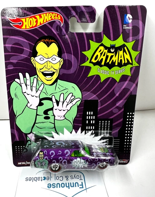 HOT WHEELS BATMAN THE RIDDLER '70 Chevelle Delivery 2014 Real Riders ...