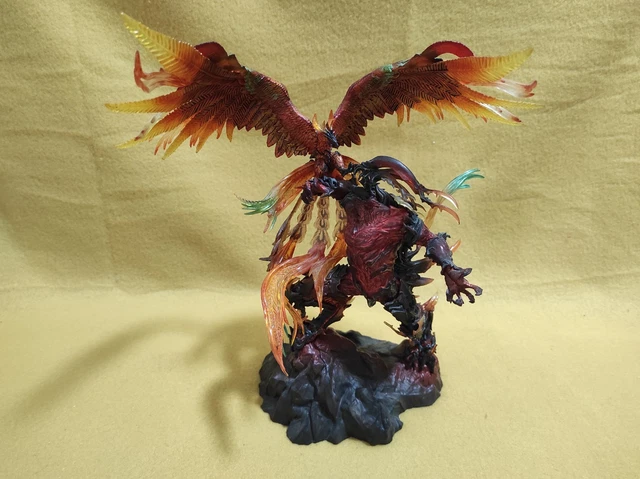 FINAL FANTASY XVI Collector's Edition Statue - Ifrit & Phoenix Statue ...