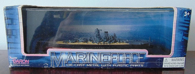 DARON 70014 MARINE Force 1:1200 Diecast Model WWII Japanese Battleship ...