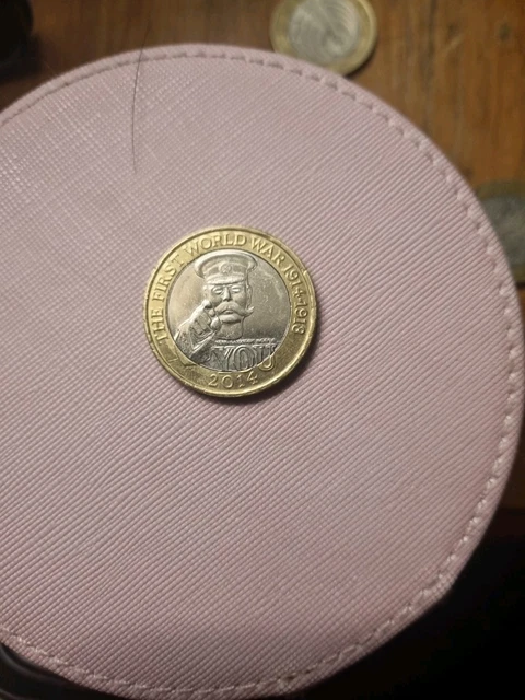 FIRST WORLD WAR Misprinted £2 Coin 2014 £187.90 - PicClick UK
