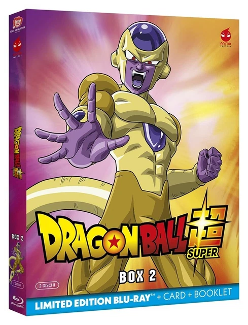 2 BLU-RAY DRAGONBALL DRAGON BALL SUPER BOX 2 nuovo sigillato limited ...