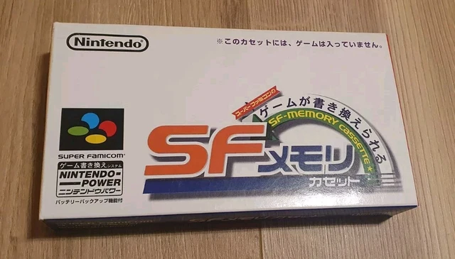 NINTENDO POWER SUPER Famicom SF Memory Kassette Speicher Cassette OVP CIB EUR 70,00 - PicClick DE