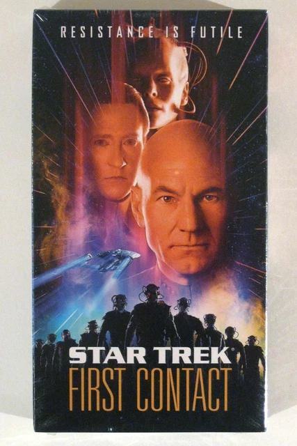STAR TREK: FIRST Contact! New VHS Movie! Next Generation! (1997) £9.65 ...
