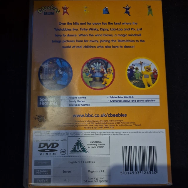 TELETUBBIES - DANCE With The Teletubbies (DVD, 2003) £2.00 - PicClick UK