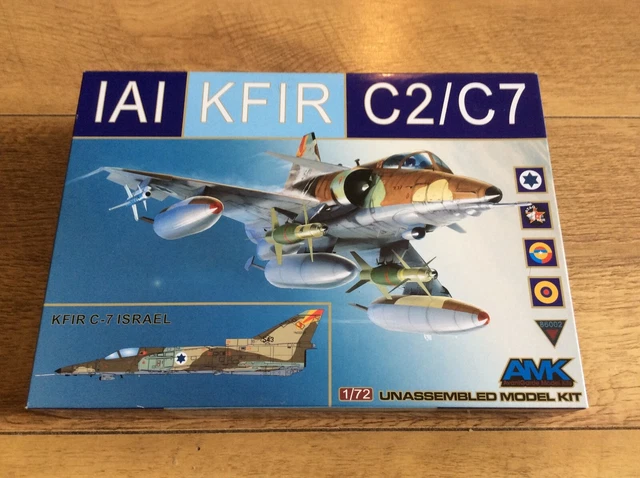 MODEL KIT IAI Kfir C2/C7 Israel By Amk Model Kits 1:72 £9.99 - PicClick UK