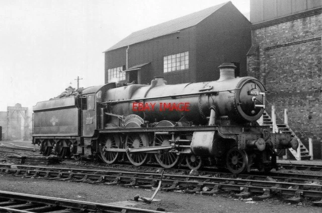 PHOTO GWR Loco Westwood Hall At Laira Loco Shed £1.95 - PicClick UK