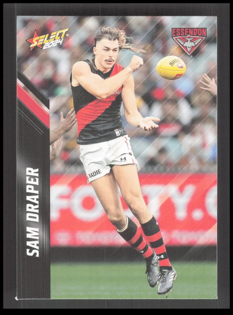 AFL 2024 SELECT Essendon Sam Draper 41 Card CB-1-3-D-18 EUR 1,46 ...