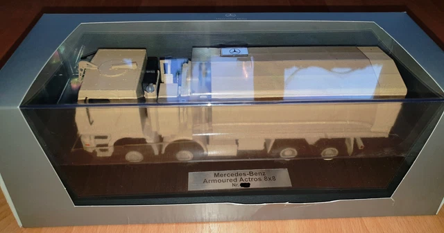 MERCEDES-BENZ ARMOURED ACTROS 8x8 1:43 Bundeswehr AHSVS Renner Sand ...