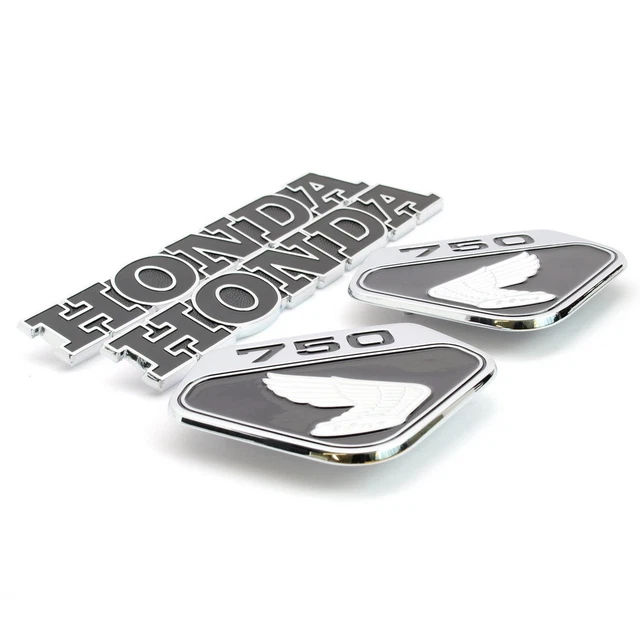 HONDA CB 750 Four K0 Emblems Set Tank Side Lid Badge Emblem Kit Side ...