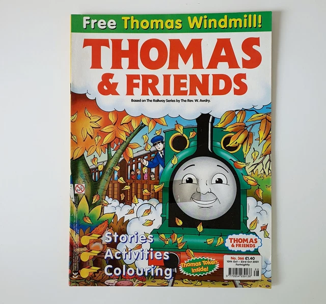 THOMAS THE TANK Engine & Friends Magazine Issue 366 Comic 2001 £19.99 ...