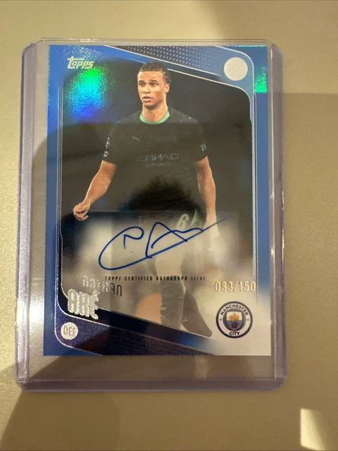 TOPPS UEFA CLUB Competitions 2025/26 Nathan Ake Signed / 150 £52.70 ...