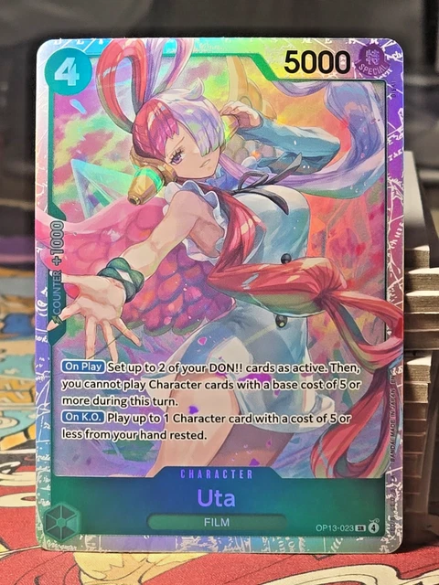 UTA OP13-023 CARRYING On His Will Foil SR one piece ccg $4.50 - PicClick CA