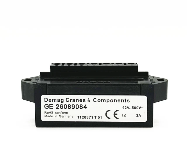DEMAG CRANES & Components GmbH 26089084 brake rectifier 42V..500V~ $172 ...
