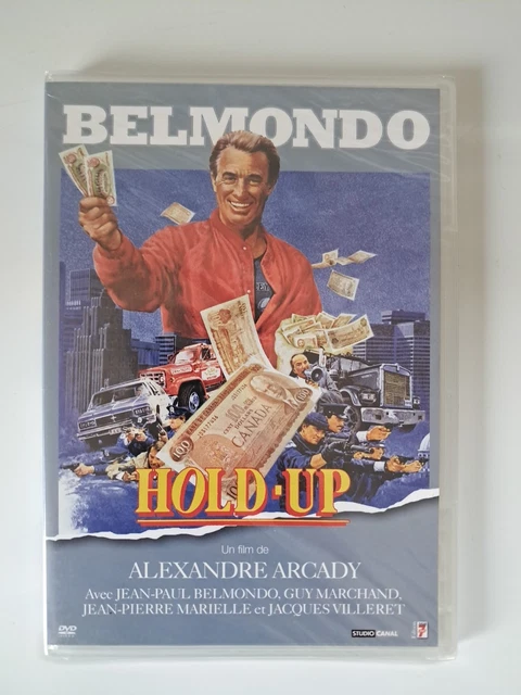 NEUF DVD HOLD UP 1985 Jean-Paul Belmondo GUY MARCHAND MARIELLE VILLERET ...