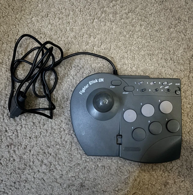 ASCIIWARE FIGHTER STICK SN Arcade Joystick Controller for Super ...