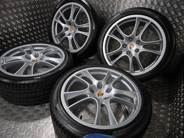 GENUINE OEM PORSCHE Cayenne GTS 957 958 21" Alloy Wheels + Tyre Turbo ...