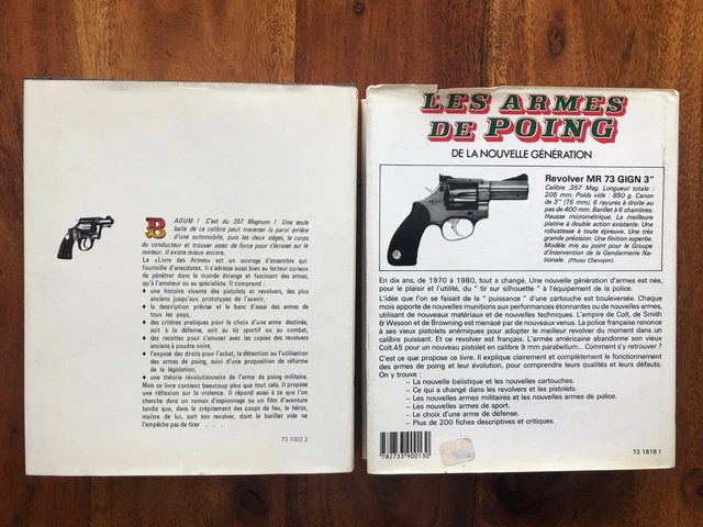 LE LIVRE DES Armes et Armes de poing, Pistolets et Revolvers Dominique Venner EUR 20,00 ...