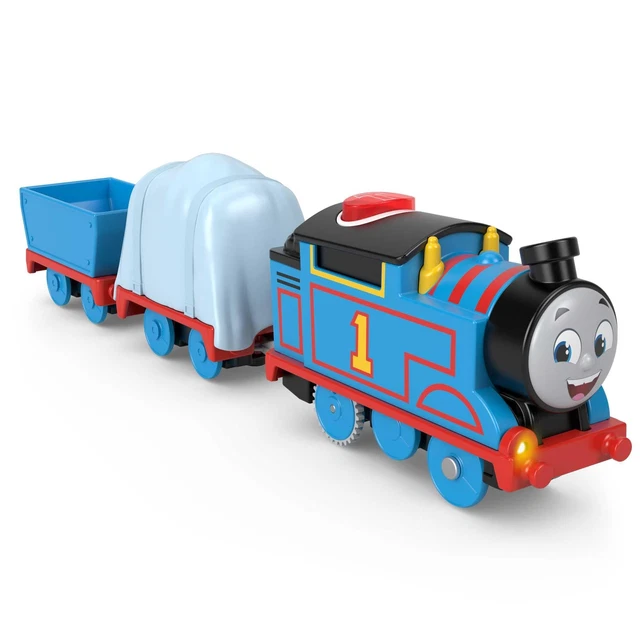 THOMAS & FRIENDS Motorized Toy Train Talking Thomas Engine with Sounds ...
