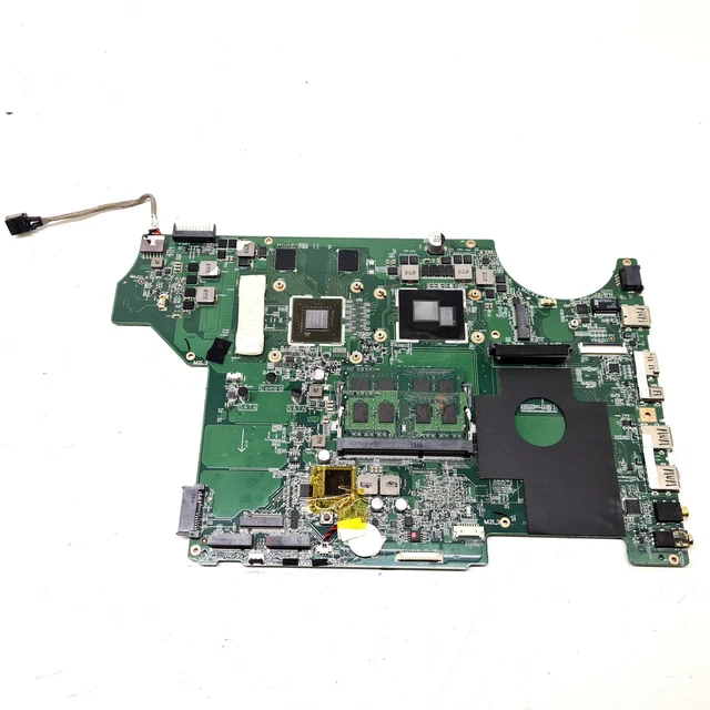 CYBERPOWERPC MS-16J2 LAPTOP Motherboard MS-16J21 Ver:1.0 8GB RAM SR2BP ...