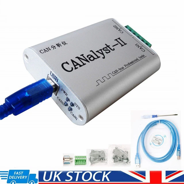 CANALYST-II USB TO CAN Analyzer CAN-BUS Converter Adapter Support ZLGCANpro £70.98 - PicClick UK