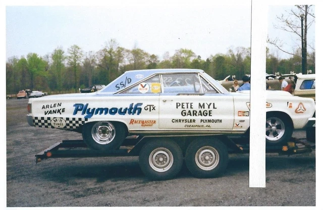 1960'S NHRA DRAG Racing-Tom Myl's 1967 Super Stock/D Plymouth GTX-Arlen ...