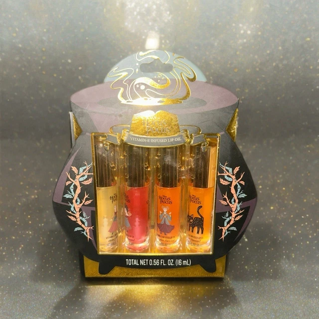 DISNEY HOCUS POCUS Vitamin E Infused Lip Oil New £9.51 - PicClick UK
