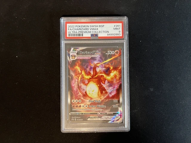 2022 POKEMON CHARIZARD VMAX SWSH261 Full Art Ultra Premium Collection ...